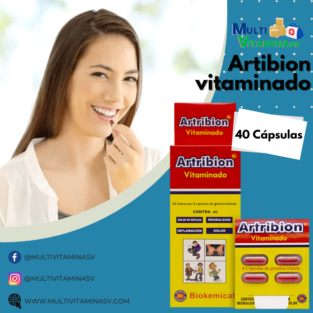 ARTRIBION Vitaminado 40 Cápsulas - MultivitaminaSV