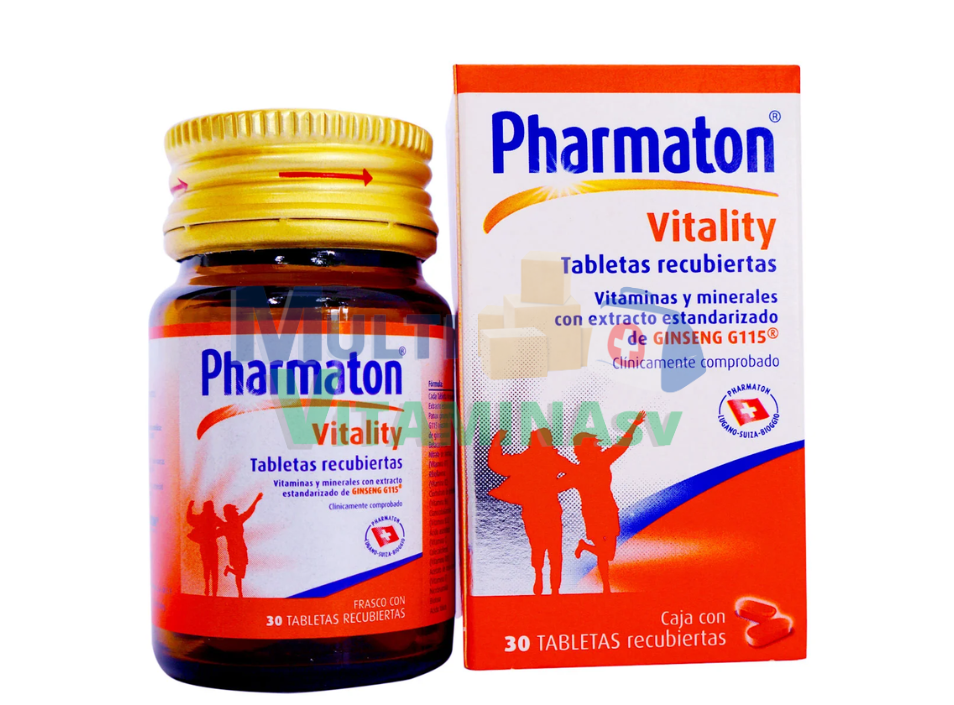 PHARMATON VITALITY x 30 Caps - MultivitaminaSV