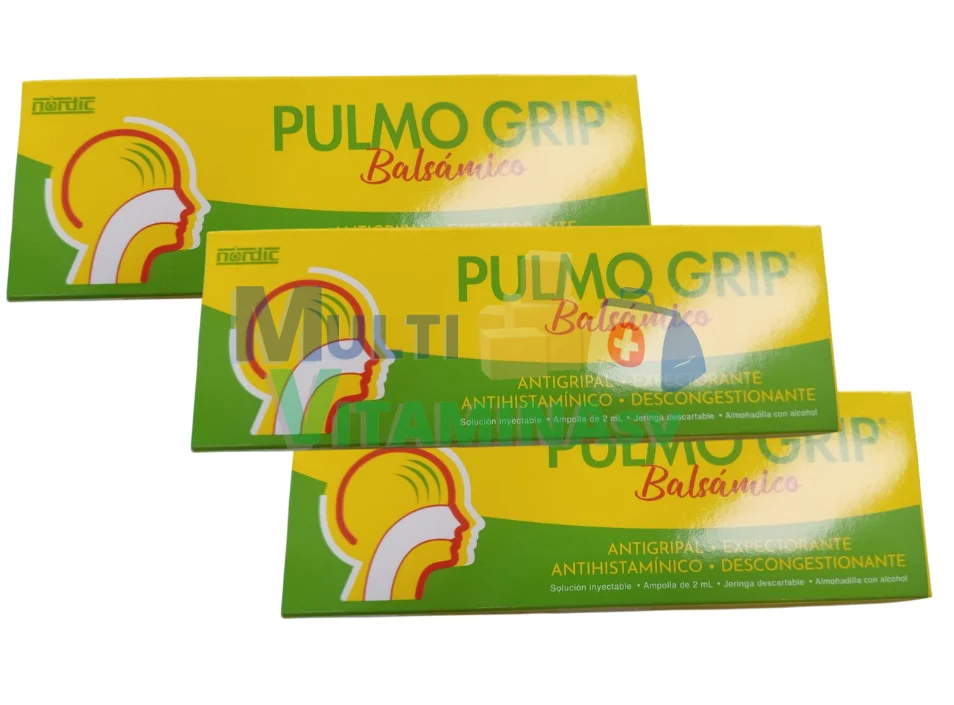 pulmo grip balsámico TRI-PACK - MultivitaminaSV