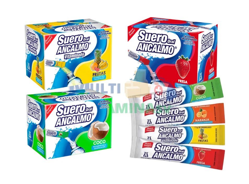 Suero ANCALMO Stick-pack - MultivitaminaSV